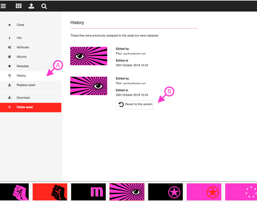 Asset Replace History Boomcms 2580